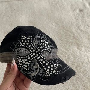 Accessories | Cross Y2k Mcbling Hat | Poshmark